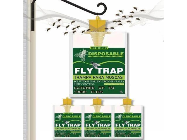 Click here for Green and white fly trap  outdoor hanging foldable... prices