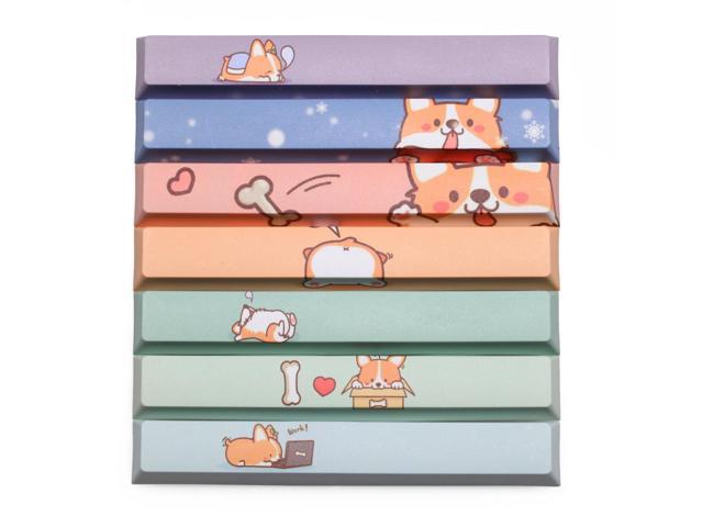 Click here for Novelty allover dye subbed Keycaps spacebar pbt cu... prices