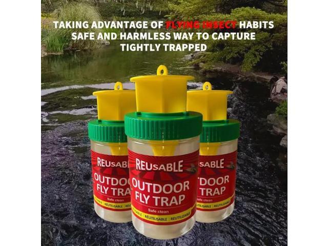 Click here for Three red fly traps  fly bottles  fly traps  fly t... prices