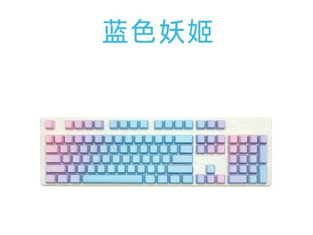 Click here for Rainbow Keycaps for Mechanical Keyboard Blue Pink... prices