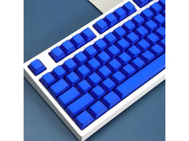 Click here for 133 Keys Classic Blue Keycaps Side Print PBT Doubl... prices