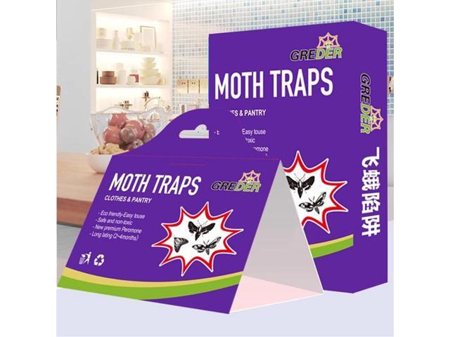 Click here for A box of purple moth traps  sticky moths  moth tra... prices