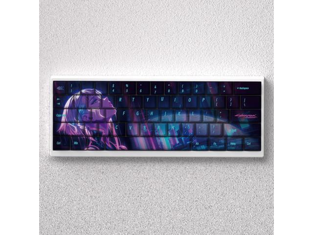 Click here for PBT Keycaps Lucyna Edgerunners Anime 73 Keys Dye S... prices
