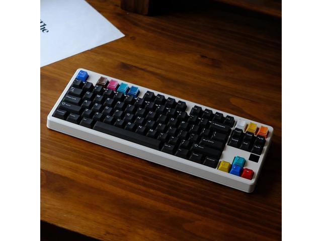 Click here for Aifei ABS Keycaps Translucent Neon Double Shot Che... prices