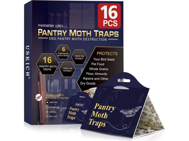 Click here for 16-piece moth trap  kill moths  stick moth midges... prices