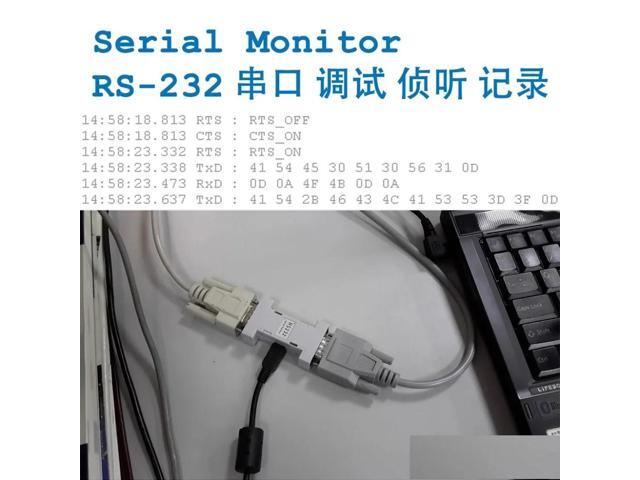 Click here for RS-232 serial listener monitor monitoring record... prices