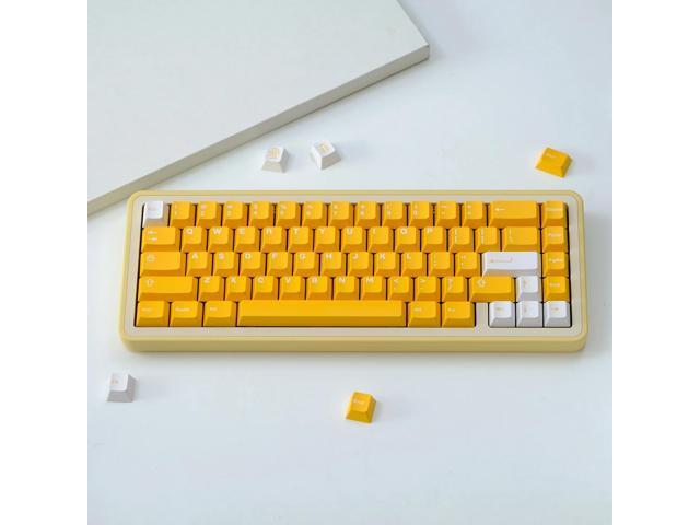 Click here for Aifei ABS Keycaps Double Shot Yellow White Color C... prices