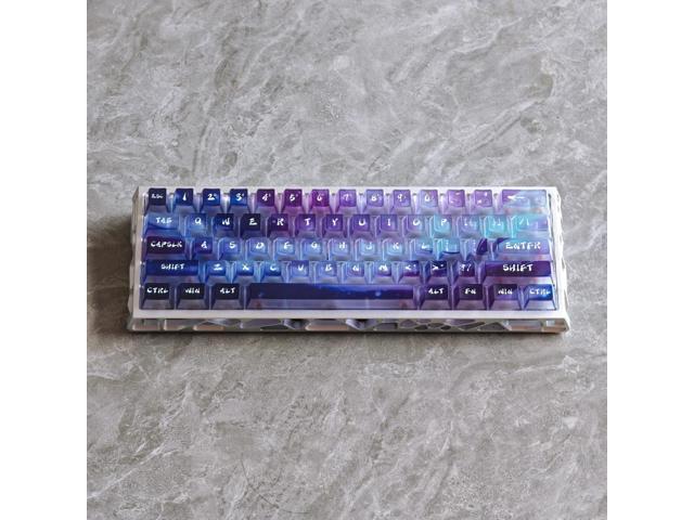 Click here for Aurora Polar Light Keycaps 115 Keys PC Fog Translu... prices