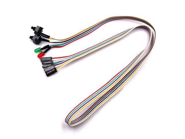 Click here for Newest Hot PC Case Red Green LED Lamp ATX Power Su... prices