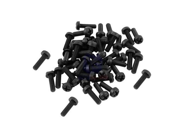 Click here for 50PCS/Lot M3 X 10mm Black Nylon Round Phillips Pan... prices