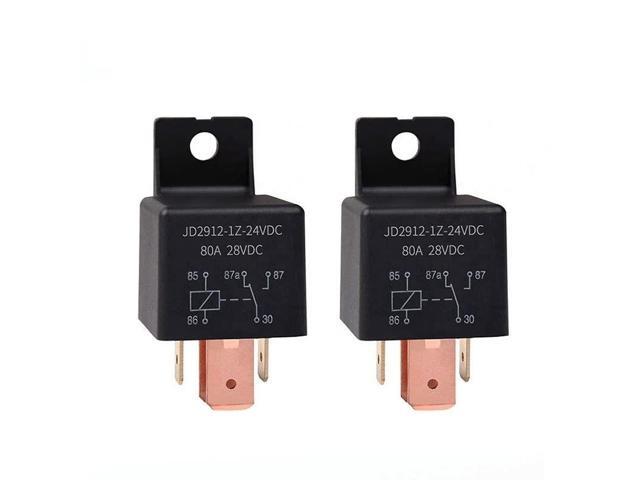 Click here for 5 Pcs JD2912-1Z 24V DC 80A 5 Pin SPDT Power Electr... prices