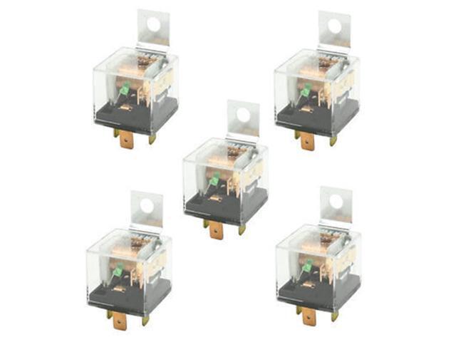 Click here for DC 12V 80A Clear Plastic Housing SPST NO Green Ind... prices