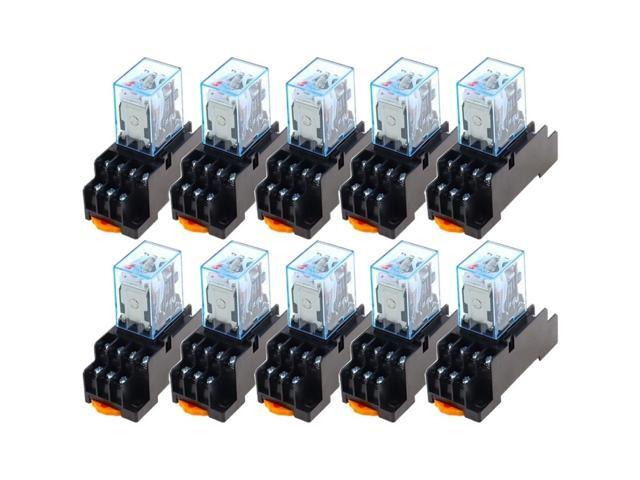 Click here for 10PCS MY4NJ DC/AC 12V 24V 36V 48V 110V 220V Coil 5... prices