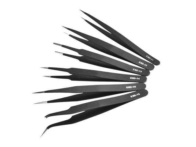 Click here for 6pcs ESD-Static Stainless Steel Tweezer Set Tweeze... prices