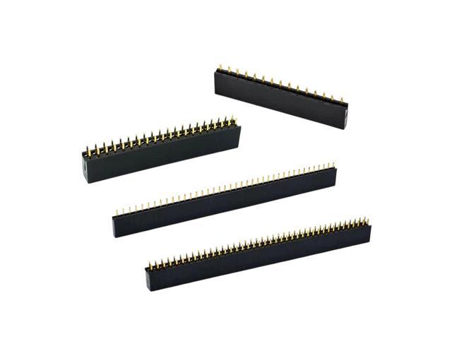 Click here for 5pcs 2.54mm Pitch Single Row Seat Double Row Femal... prices