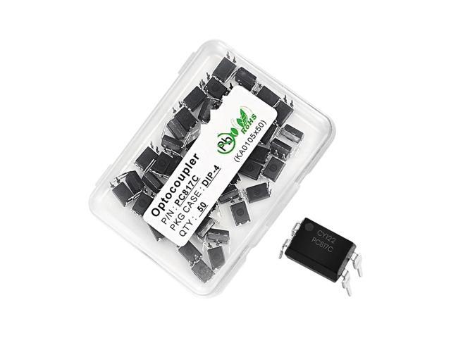 Click here for 50PCS PC817 PC817C 817 817C EL817 5v Optocoupler F... prices