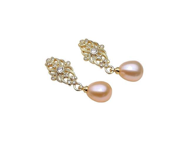 Click here for New Real Natural Pearl Earrings  Wedding Tested Or... prices