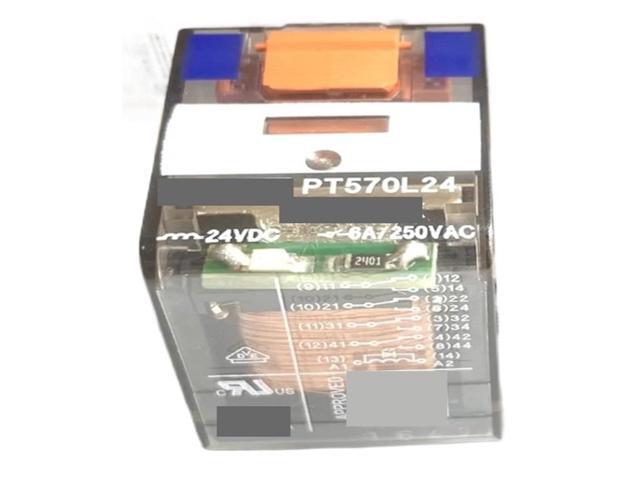Click here for The Relay:PT570L24 24VDC 6A/250VAC 1 PCS prices