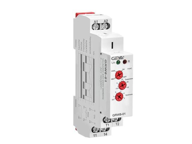 Click here for GRW8-01/02 Din Rail Temperature Control Relay 16A... prices