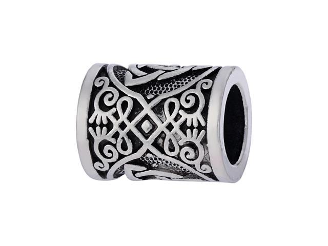 Click here for Celtic Knot Hair Bead  Antique Silver For Braid  A... prices