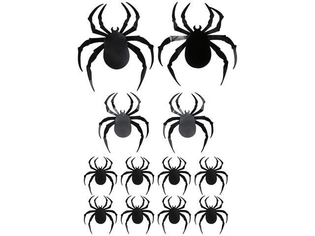 Click here for 12 Pcs Halloween Spider Wall Sticker Decal  Decora... prices