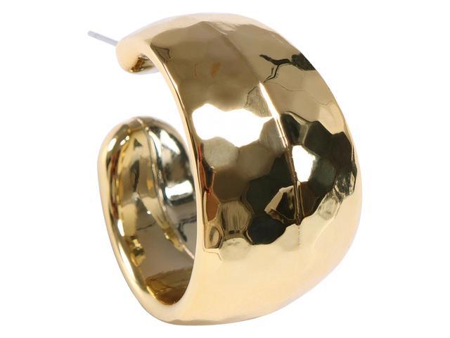 Click here for Trendy Gold Earring C Shape Stud Earrings For Wome... prices