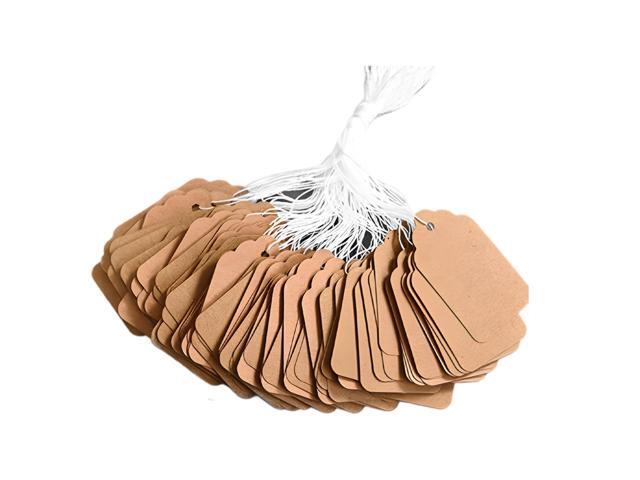 Click here for 200 Mini Brown Gift Tags W/Strings  Jewelry Labels... prices