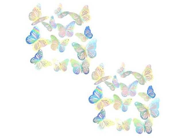 Click here for 24 Pcs Pvc Butterfly Decorations  For Party  Cake... prices