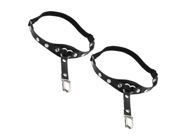Click here for WomenS Garter Set  2 Pcs Punk Rock Garter Belt Wit... prices