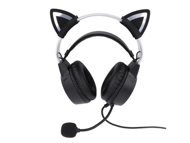 Click here for Cat Ear Gaming Headset with RGB Lighting 50MM Driv... prices