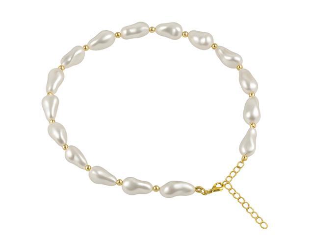 Click here for Large Pearl Necklace With Baroque Inspiration  Uni... prices