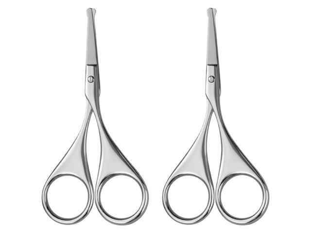 Click here for MenS Nose Hair Scissors  2 Pcs Stainless Steel  Ro... prices