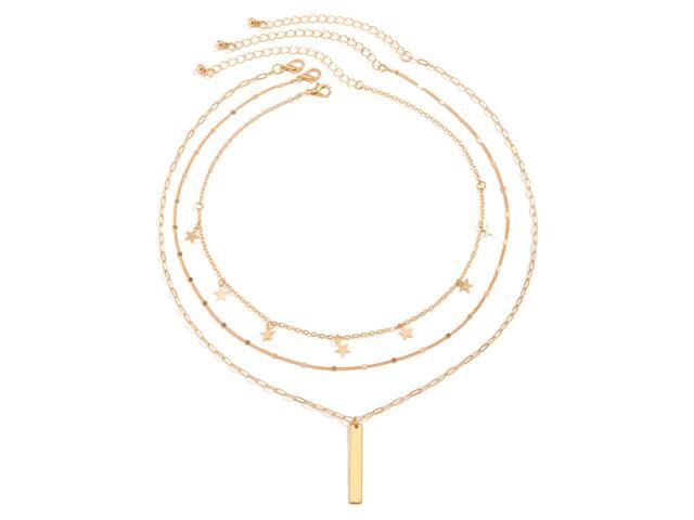 Click here for Elegant Three-Layer Y-Shaped Necklace For Women  A... prices