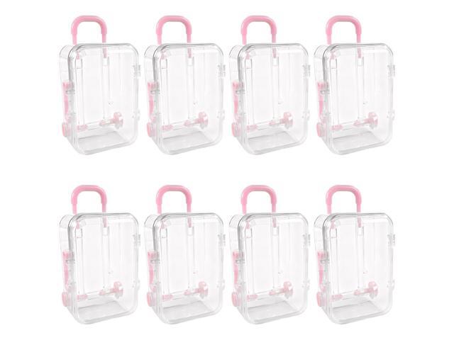 Click here for Suitcase Storage Box Set  8 Pcs Clear Plastic  2.8... prices