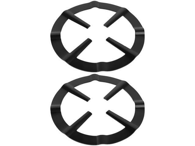 Click here for 2 Pcs Moka Pot Stove Rack  Black Iron Reducer Loop... prices