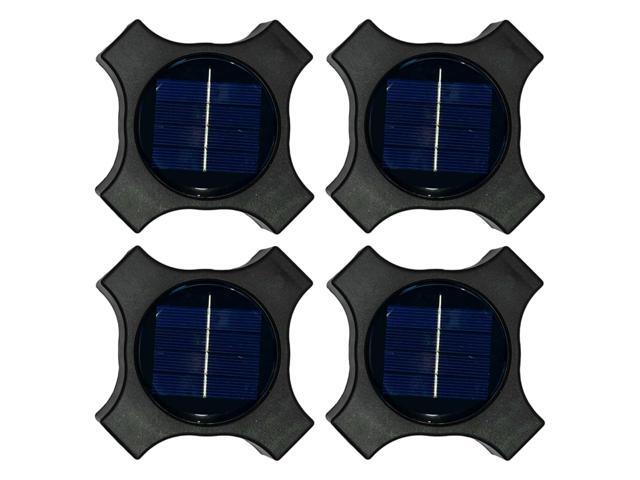 Click here for 4-Pack Solar Powered Outdoor Wall Light  Four-Side... prices