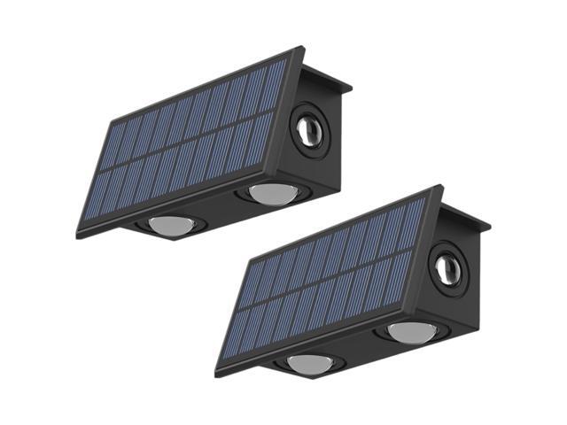 Click here for 2 Pcs Outdoor Solar Wall Lights  No Wiring Needed... prices