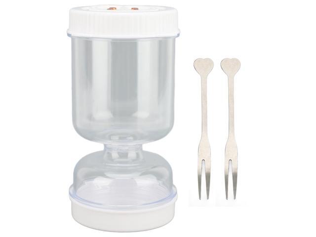 Click here for Leakproof Pickle Flip Jar Dry Wet Separation Juice... prices