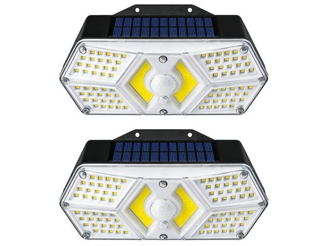 Click here for 2 Pcs Outdoor Solar Security Lamps  80 Led + 44 Co... prices