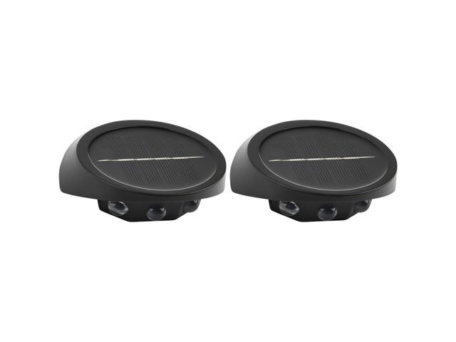 Click here for 2 Pack Outdoor Solar Wall Lights  3 Led Convex Len... prices