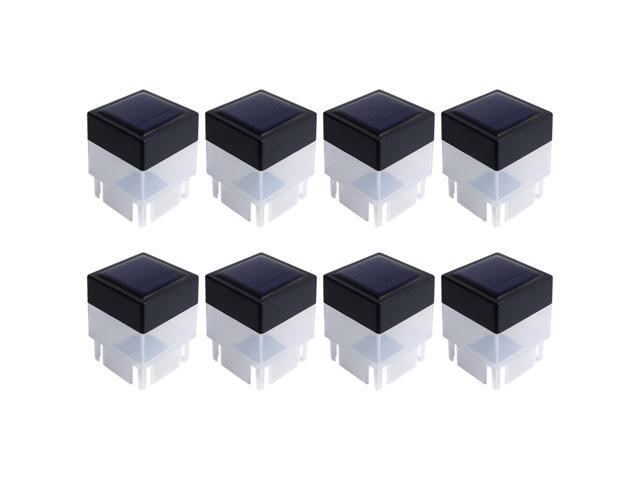 Click here for Outdoor Solar Lights 8 Pack  Black Aluminum 2.7 X... prices