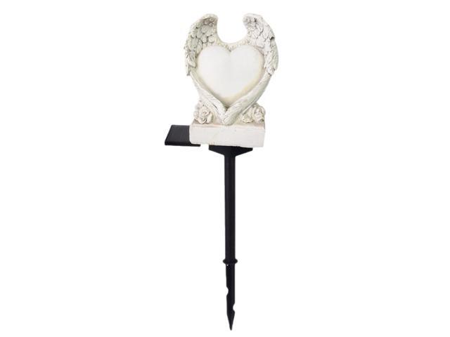 Click here for Angel Heart Solar Garden Decoration Light  Resin O... prices