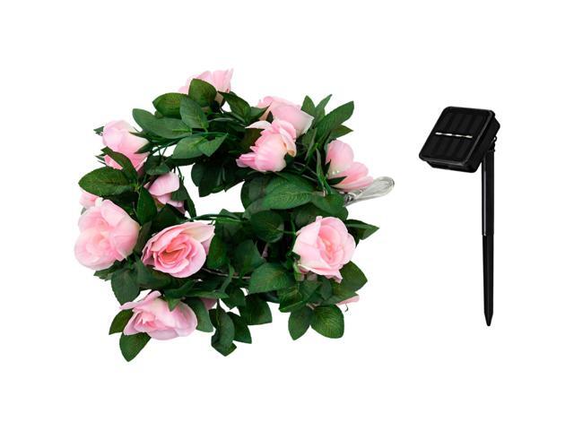 Click here for Rose Flowers LED String Lights  32 Pcs Pink Floral... prices