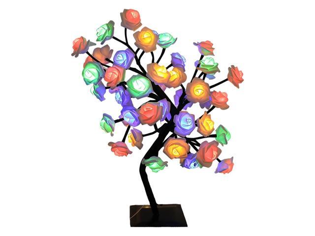 Click here for USB Powered Rose Tree Lamp  48-LED Multicolor Nigh... prices