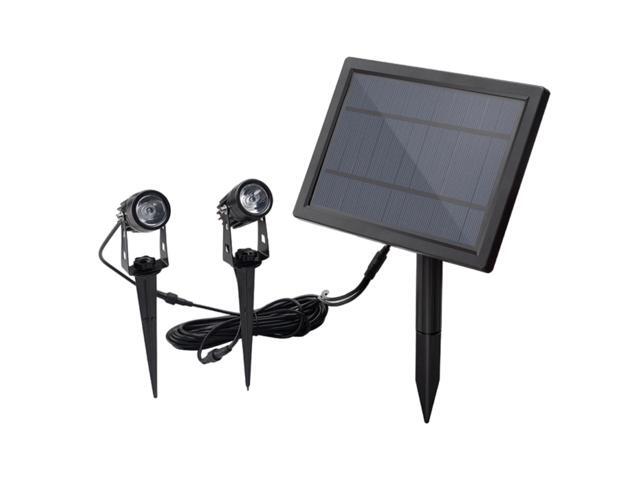 Click here for 1-to-2 Led Solar Powered Spotlight for Outdoor Gar... prices
