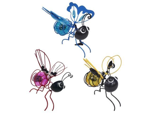 Click here for 3 Pcs Solar Powered Bee Light  Hanging Garden Deco... prices
