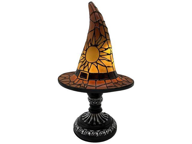 Click here for Resin Witch Hat Lamp with USB Plug  7.1 X 4.3 X 3.... prices