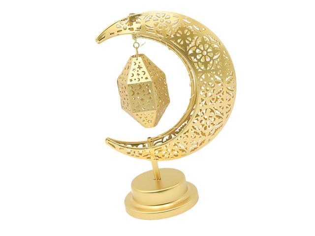 Click here for Rotating Ramadan Moon Lamp  Hanging Hexagonal Cage... prices