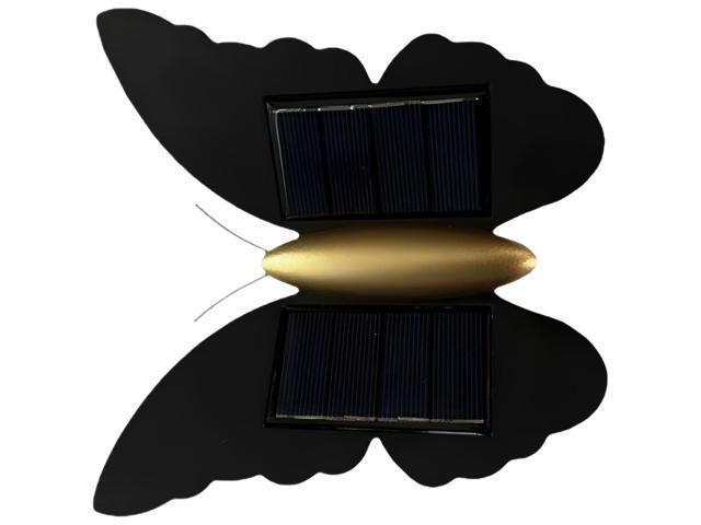 Click here for Black Butterfly Solar Wall Light  3000K Warm Outdo... prices