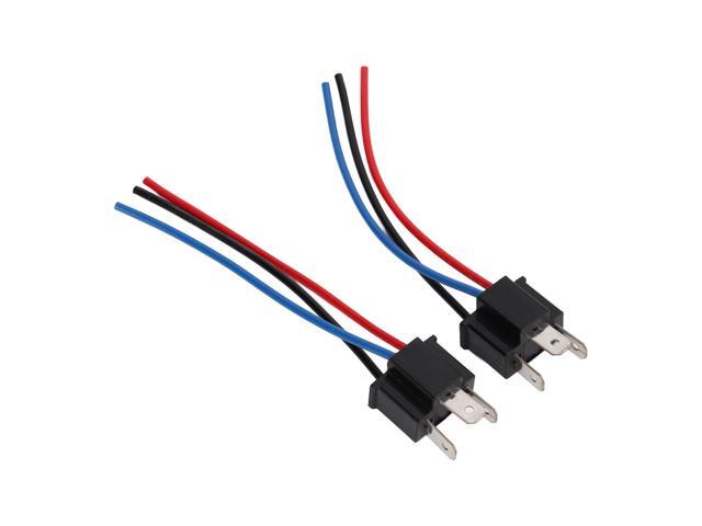 Click here for 2 Pieces 3 Pin Plug H4 Male Socket Connection Line... prices